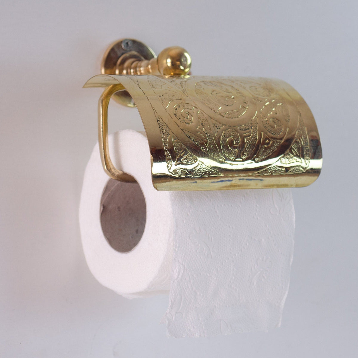 Solid Brass Toilet Paper Holder