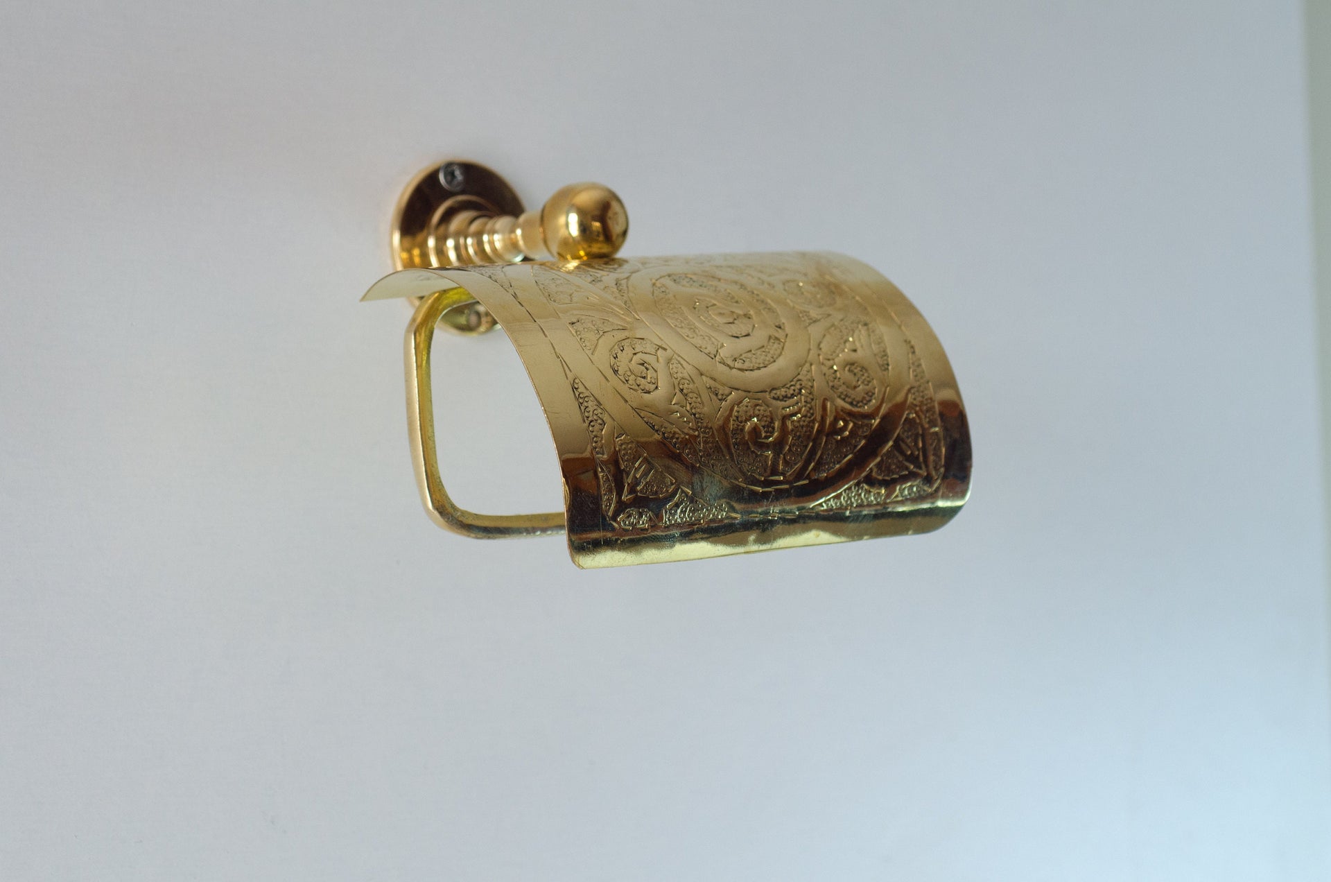Solid Brass Toilet Paper Holder